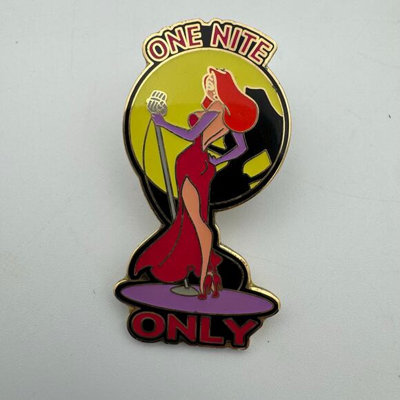 Disney | Jewelry | Disney Jessica Rabbit Pin One Nite Only 205 Le Roger ...